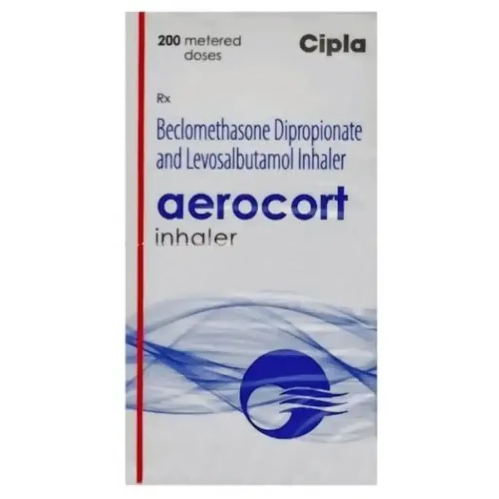 Aerocort Inhaler 200 MD 50 mcg For Sale in USA and EU - Beclomethasone ...